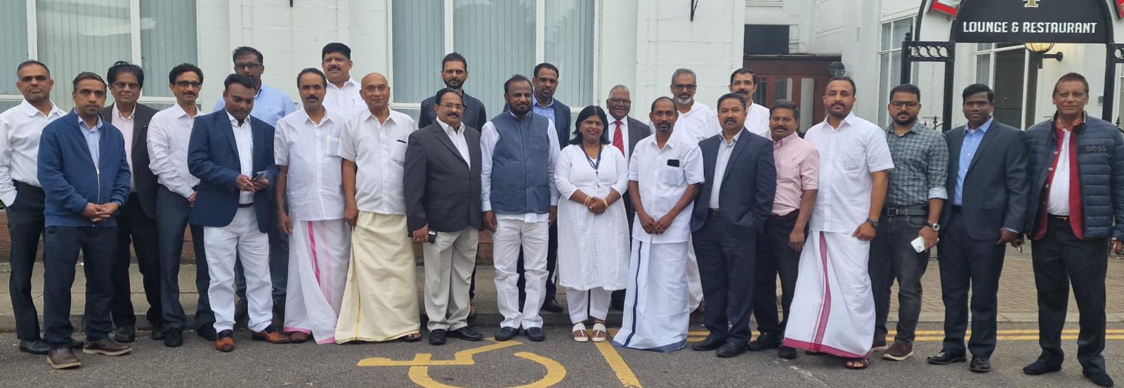 ഒഐസിസി ഗ്ലോബൽ പ്രസിഡന്റ് ജെയിംസ് കൂടലിന് ലണ്ടനിൽ സ്വീകരണം നൽകി ...