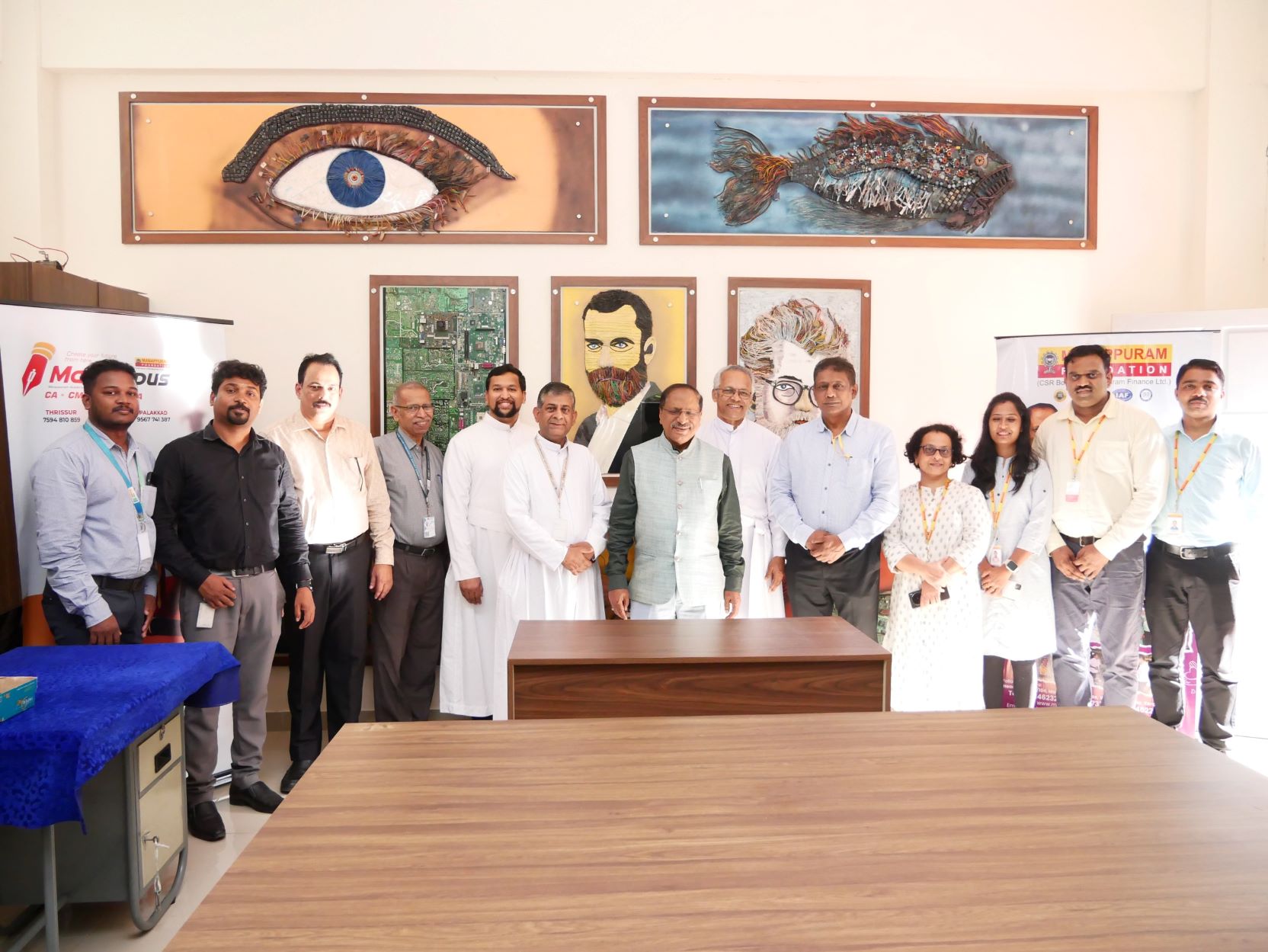 ഇരിങ്ങാലക്കുട ക്രൈസ്റ്റ് കോളേജിന് മണപ്പുറം സമ്മാനിച്ച ഐഒടി ക്ലാസ്‌ റൂം തുറന്നു - Express Herald ...